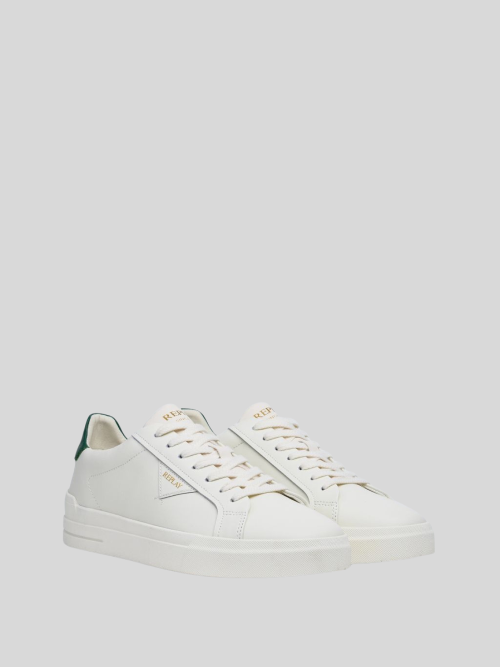 Evan class off white green - Replay Jeans